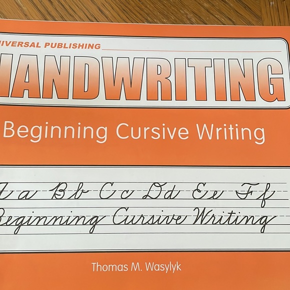 Universal Publishing | Other | Handwriting Cursive Practice Book | Poshmark